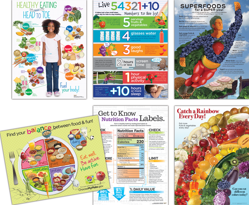 Healthy Choices Poster Set - Visualz