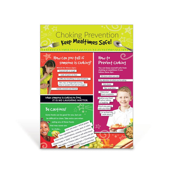 Choking Prevention Poster | Safety Skills | Visualz