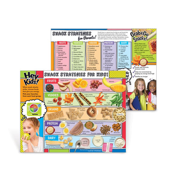 Snack Strategies Handouts | Child Nutrition | Visualz