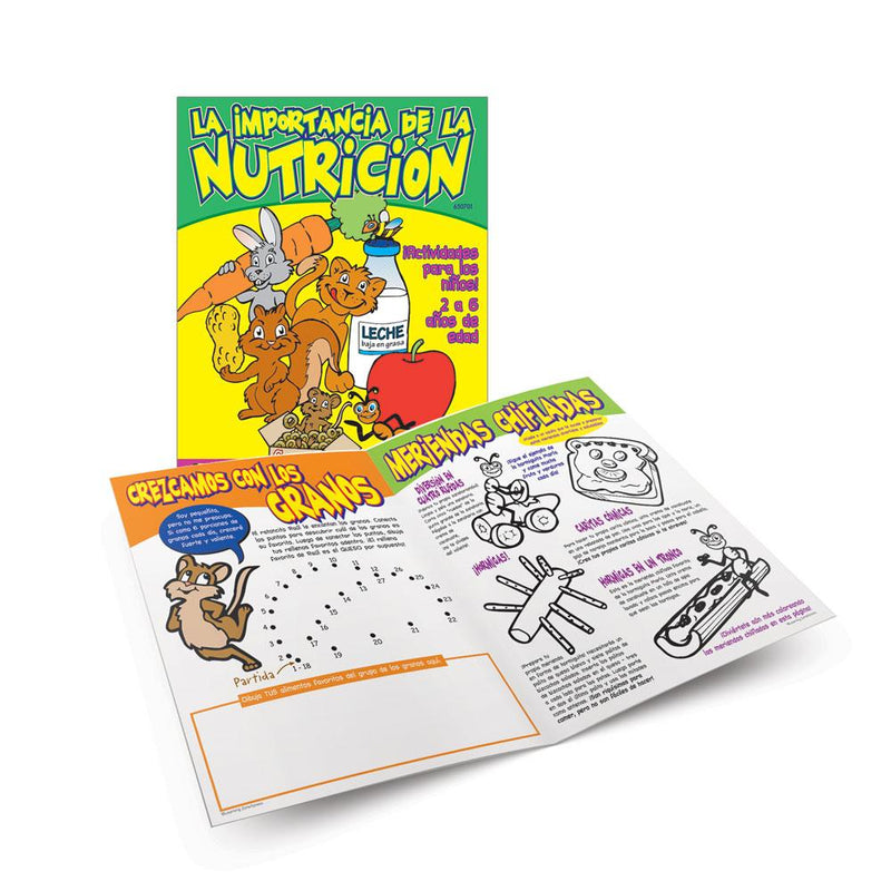 Healthy Nutrition Activity Books | Visualz
