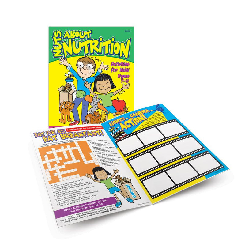 Healthy Nutrition Activity Books | Visualz