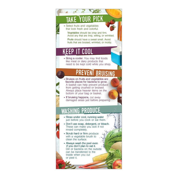 Farmers Market Shopping List Notepads | Nutrition Education | Visualz